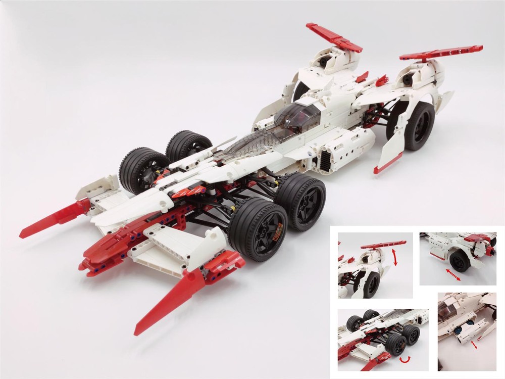 LEGO MOC F1 Future GPX Cyber Formula - Asurada by winggg | Rebrickable ...