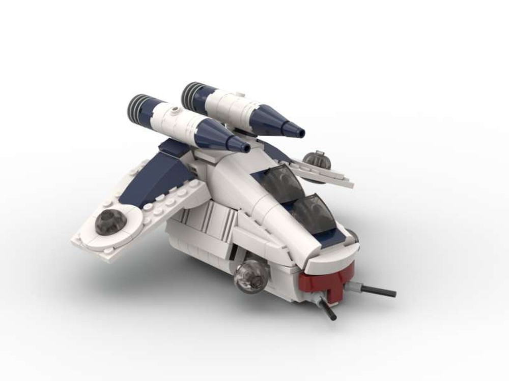 LEGO MOC Republic Gunship Midi Scale LAAT/i by 6211 | Rebrickable ...