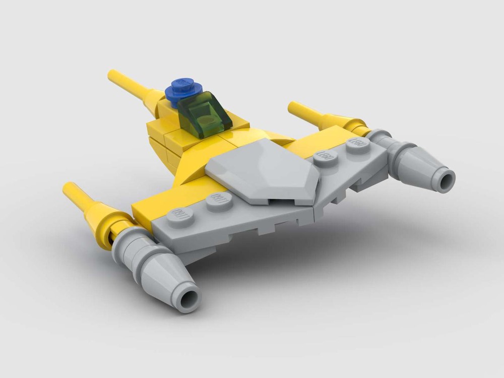 Lego Moc N 1 Starfighter By Jeanbomber Rebrickable Build With Lego