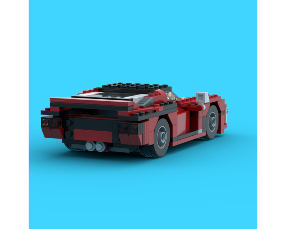 LEGO MOC Lego 5867 80's Super Car by VTechnicR_05 | Rebrickable - Build ...