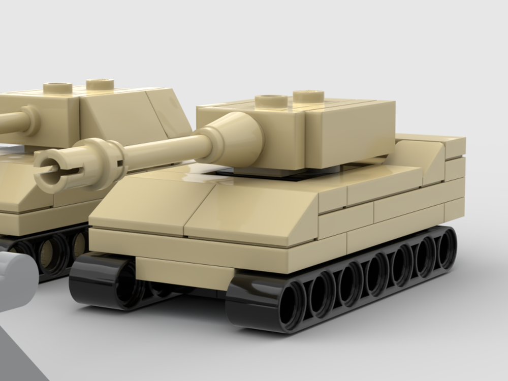 LEGO MOC Mighty Micro Tanks by BrickAddiction | Rebrickable - Build ...