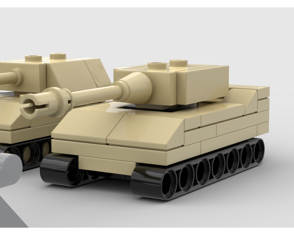 LEGO MOC Mighty Micro Tanks by BrickAddiction | Rebrickable - Build ...