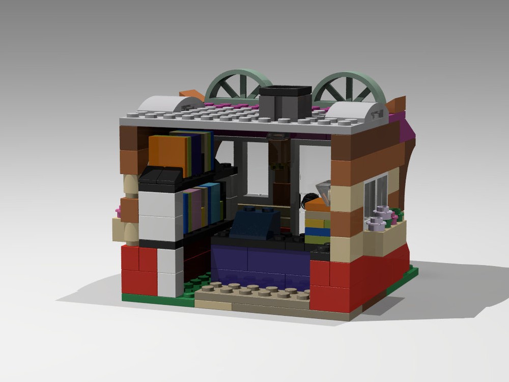 LEGO MOC 11004 Book Store by Moe Brickman | Rebrickable - Build with LEGO