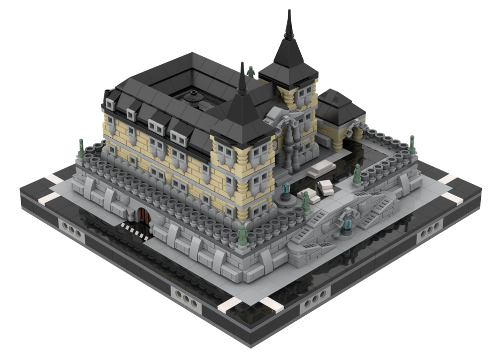 LEGO MOC Micropolis Mansion by Seraph | Rebrickable - Build with LEGO