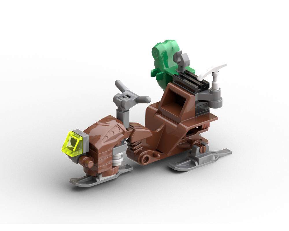 LEGO MOC snowmobile by MX32 | Rebrickable - Build with LEGO