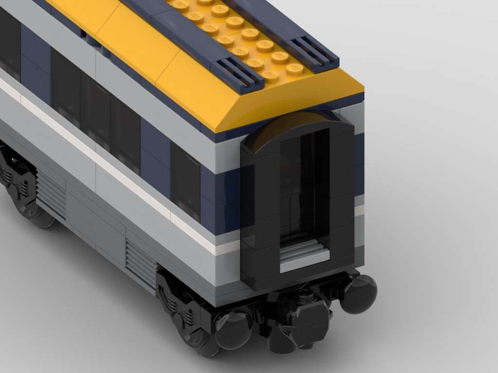 LEGO MOC Short Passenger Car for 60197 by BrickladySandra | Rebrickable ...