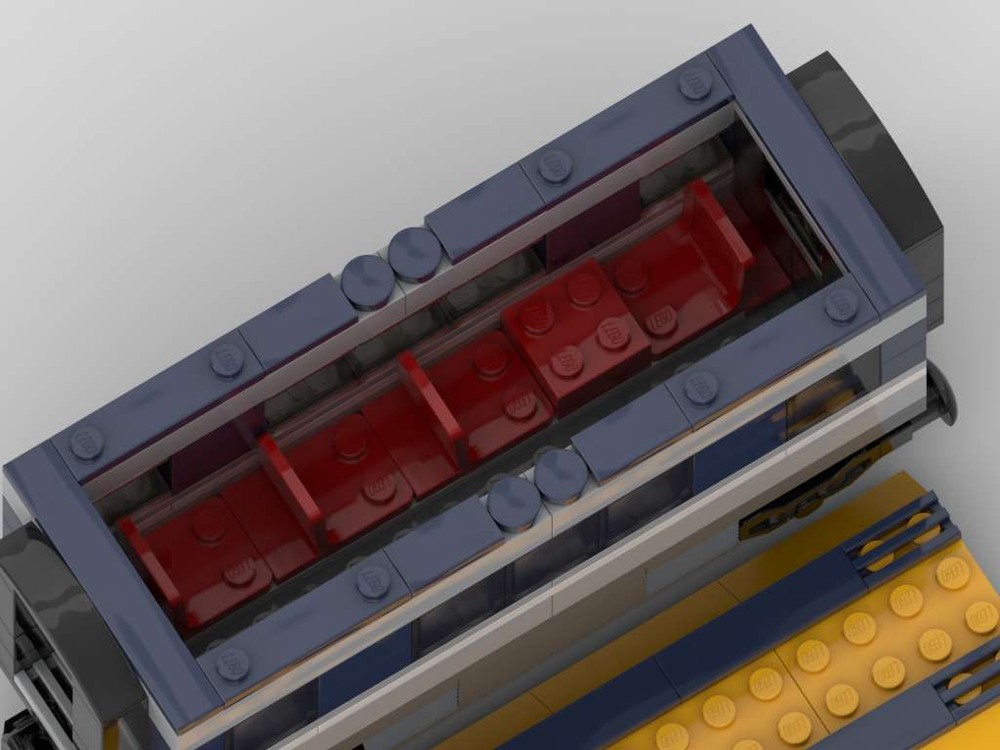 LEGO MOC Short Passenger Car for 60197 by BrickladySandra | Rebrickable ...