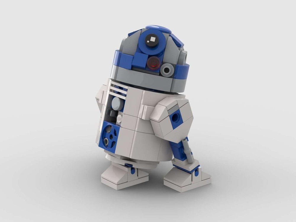 LEGO MOC R2-D2 by Jean_Bomber | Rebrickable - Build with LEGO