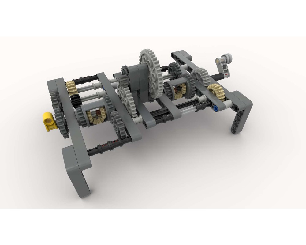 LEGO MOC PI Day Gearing Ratio Mechanism by TechnicBrickPower ...