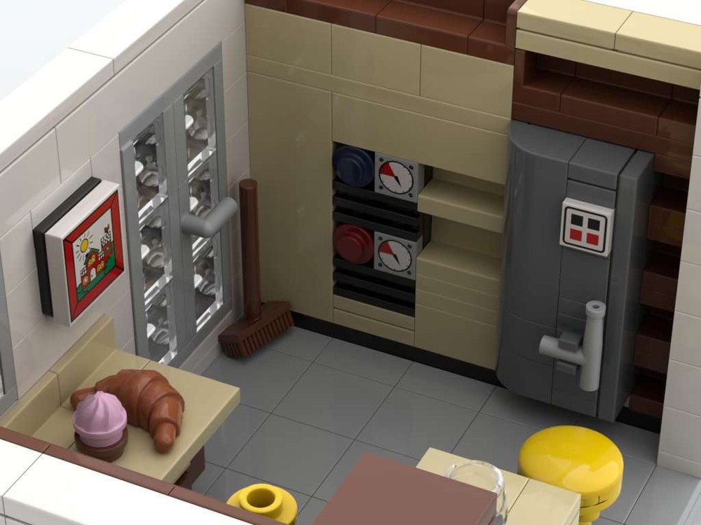 LEGO MOC My kitchen by Tavernellos | Rebrickable - Build with LEGO