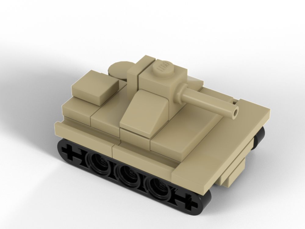 LEGO MOC Micro Tank - Panzer III by SpiderTom89 | Rebrickable - Build ...