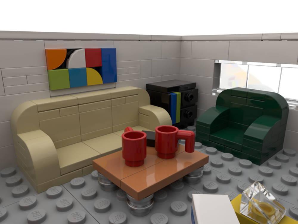 LEGO MOC Living room by Leo1 | Rebrickable - Build with LEGO