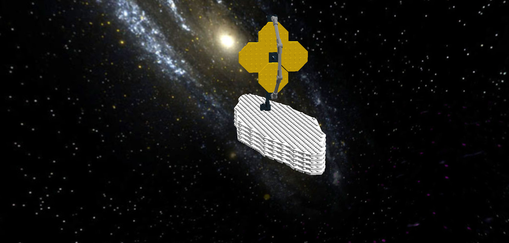 LEGO MOC James Webb space telescope by Worm65 | Rebrickable - Build ...