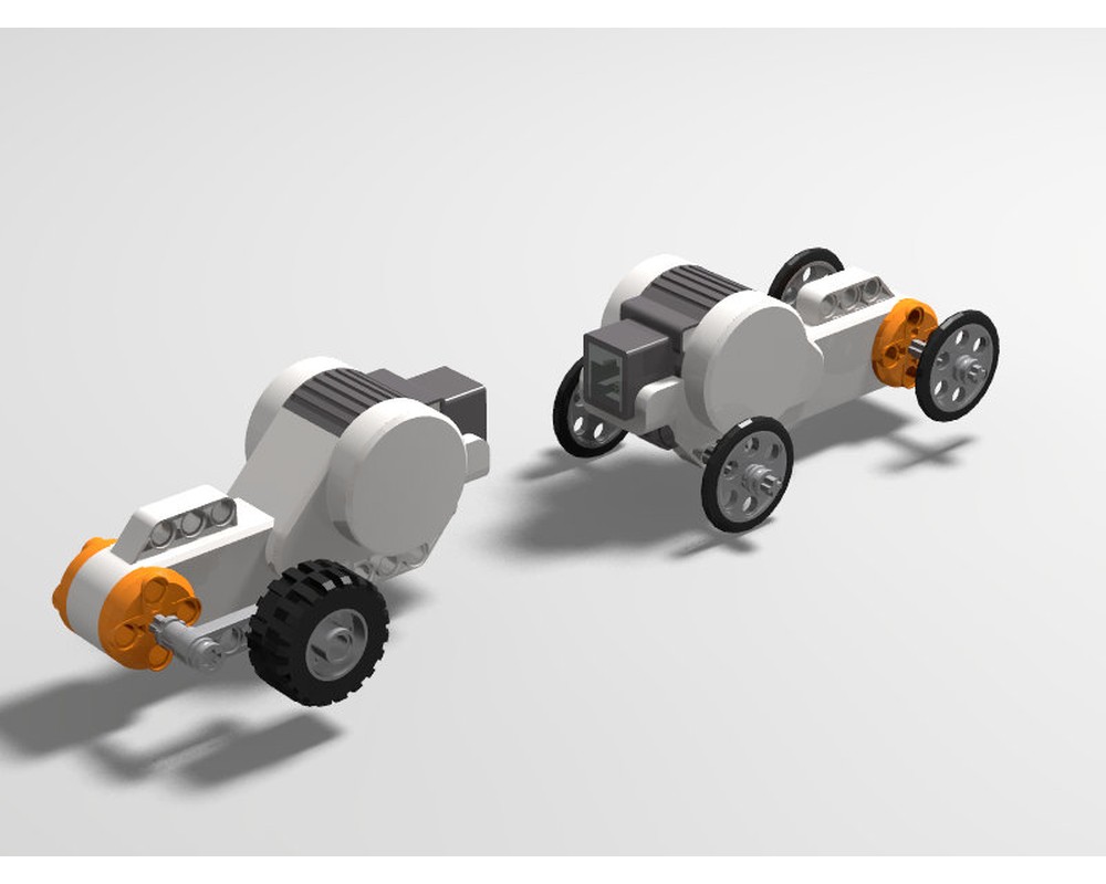 LEGO MOC-48171 NXT L-Motor generator with car (Mindstorms > NXT 2020 ...