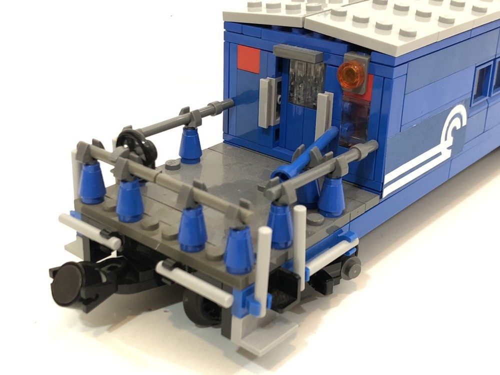 LEGO MOC 1:48 Conrail N6A Caboose by NonsenseWars | Rebrickable - Build ...