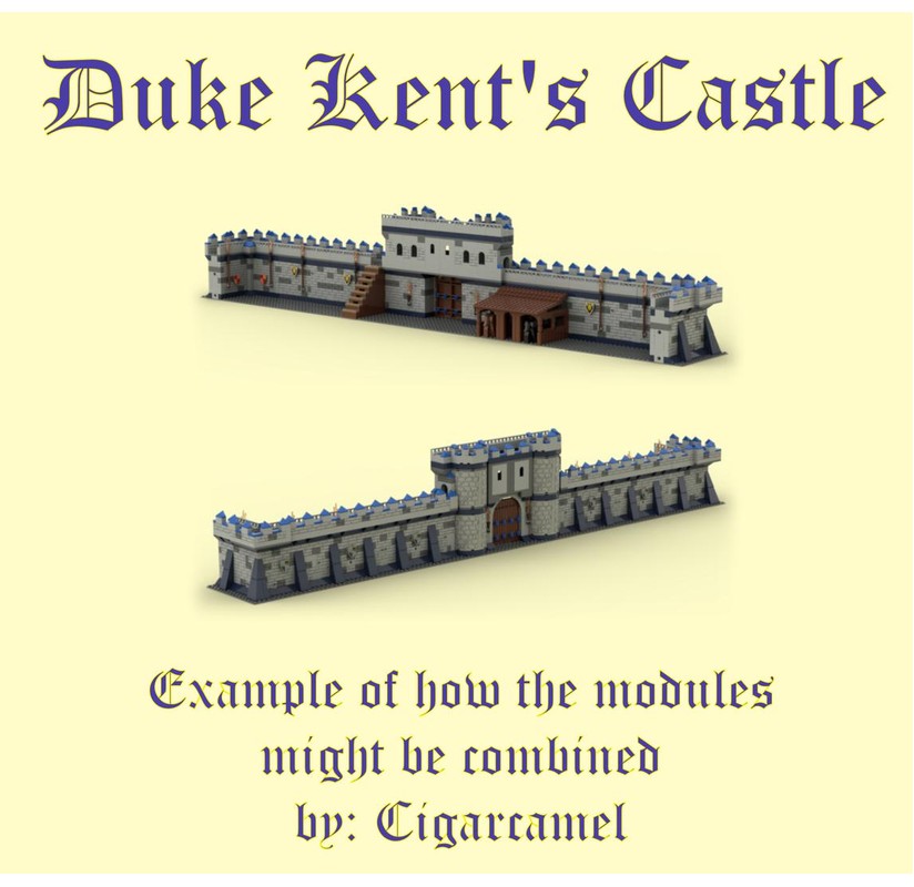 LEGO MOC Duke Kent's Castle - Stairs by cigarcamel | Rebrickable ...