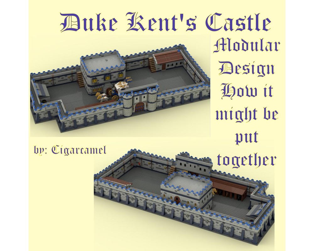 LEGO MOC Duke Kent's Castle - Stable by cigarcamel | Rebrickable ...