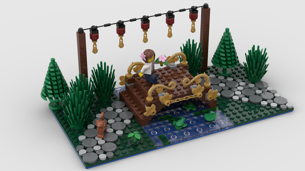 Lego Moc The Bridge By Kristinalegomaker Rebrickable Build With Lego
