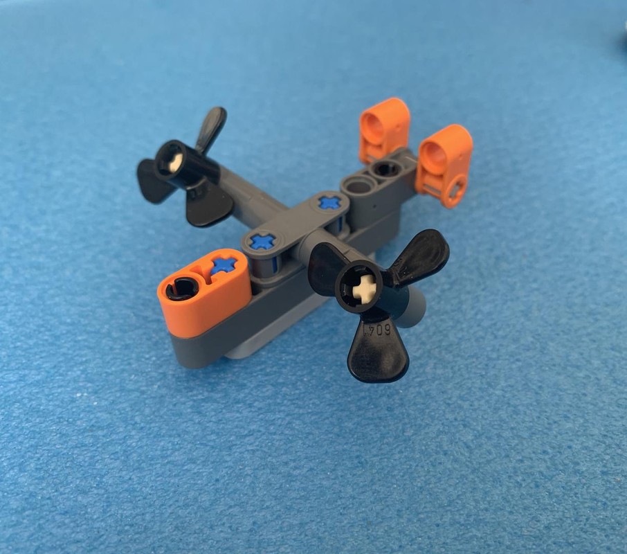 LEGO MOC mini Osprey v-22 by Target86 | Rebrickable - Build with LEGO