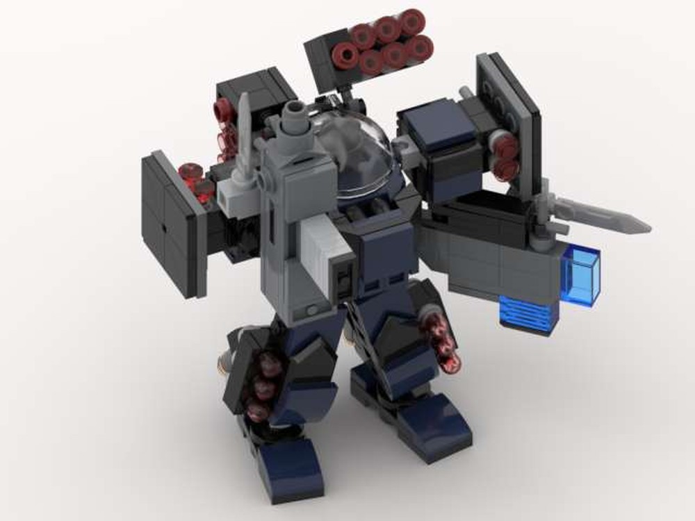 LEGO MOC Battle Mech Suit Type "D" by meregt | Rebrickable - Build with ...