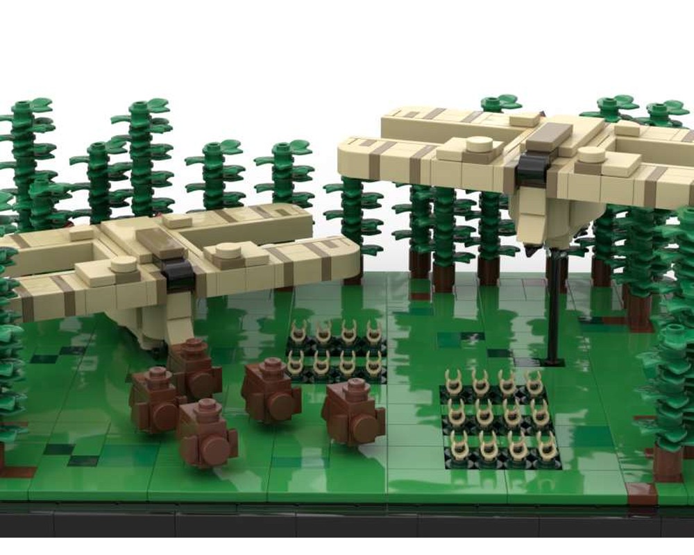 LEGO MOC Invasion Of Nab oo - Micro Droid Landing Craft - Episode I by ...