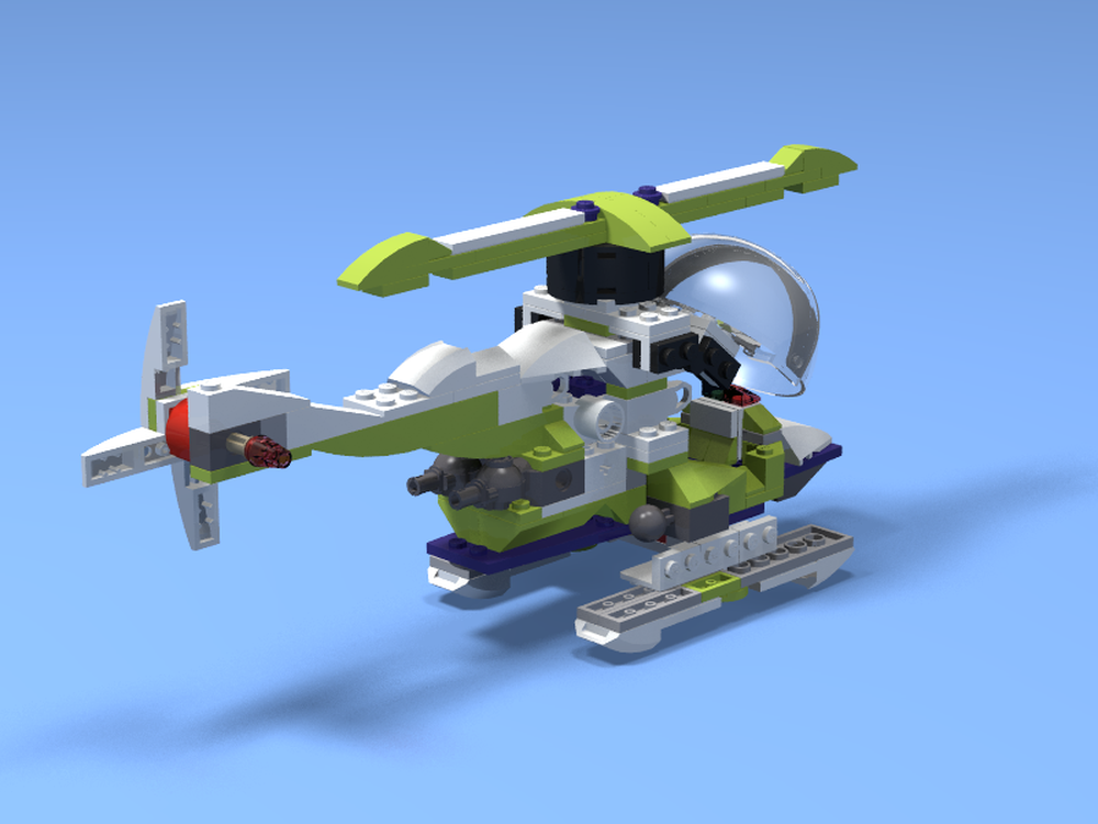 LEGO MOC The Lightyear Copter by jaredhinton | Rebrickable - Build with ...