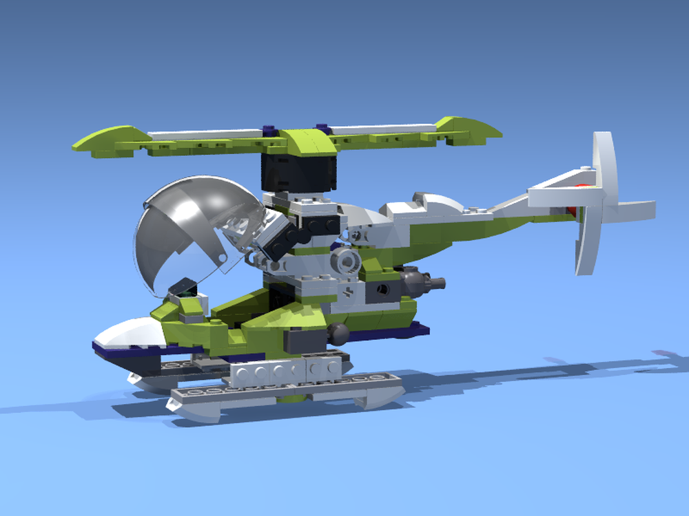 LEGO MOC The Lightyear Copter by jaredhinton | Rebrickable - Build with ...