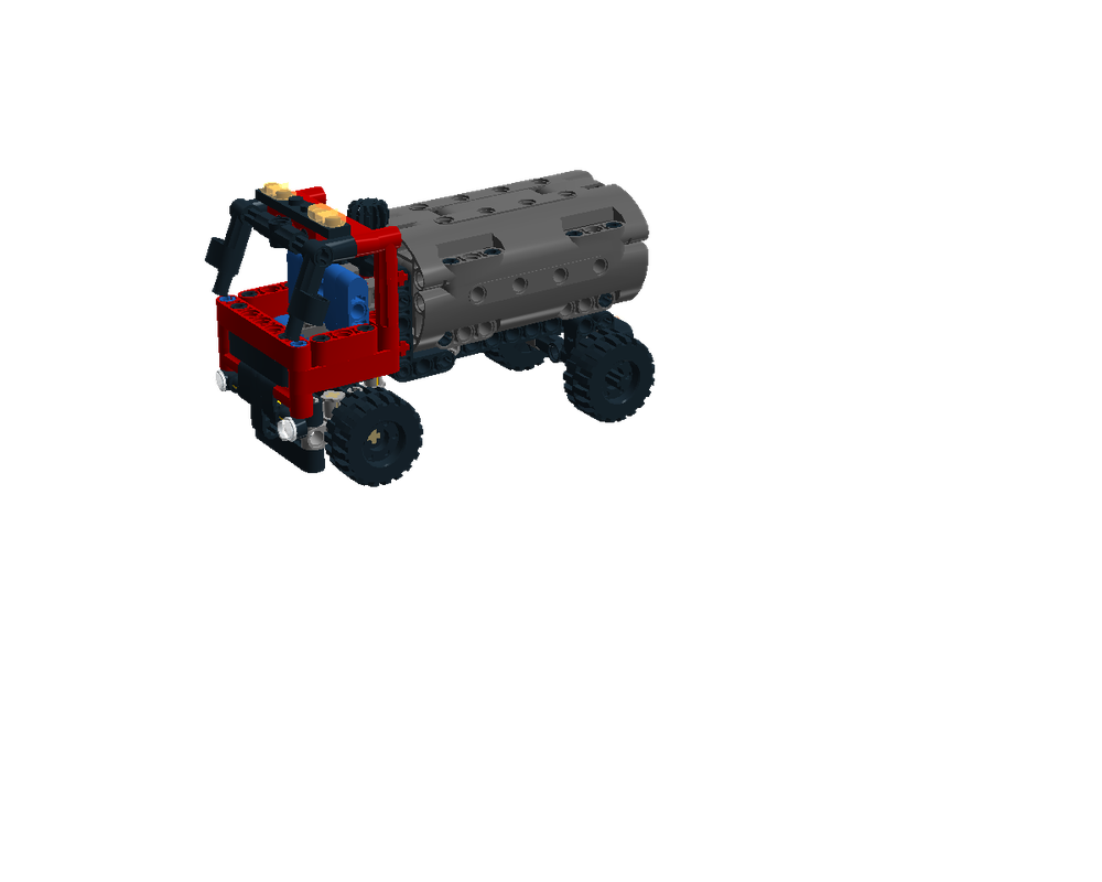 LEGO MOC 42084 Tanker Truck by cuongd99vt | Rebrickable - Build with LEGO