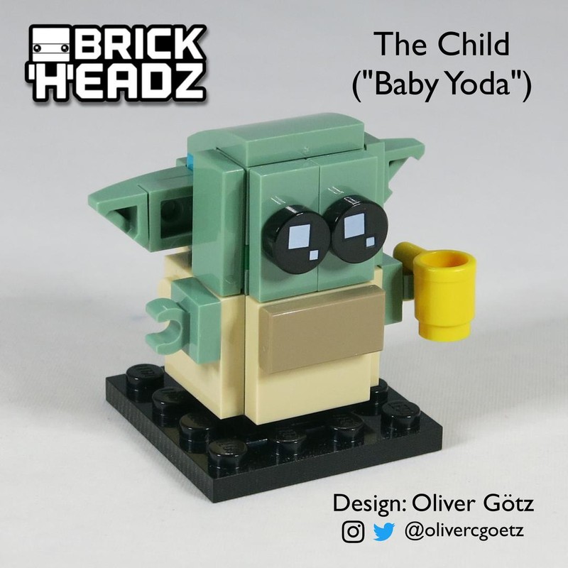 LEGO MOC The Child ("Baby Yoda") Mini BrickHeadz by olivercgoetz ...