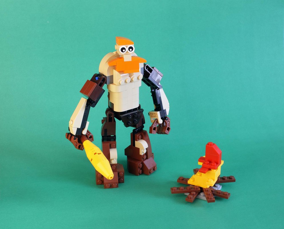 LEGO MOC Troglodyte by vir-a-cocha | Rebrickable - Build with LEGO