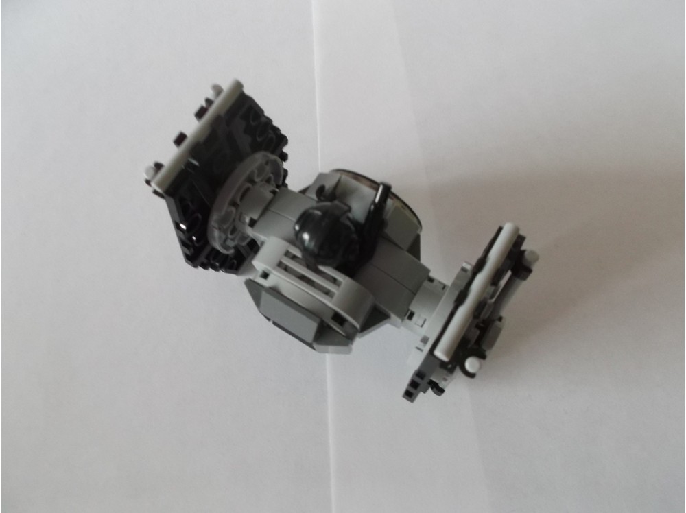 LEGO MOC-4838 Microfighter TIE-fighter by Bolbuyk | Rebrickable - Build ...