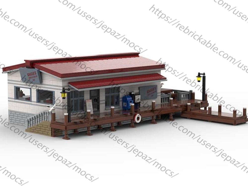 LEGO MOC-48410 Fish and Chips MOC by jepaz | Rebrickable - Build with LEGO