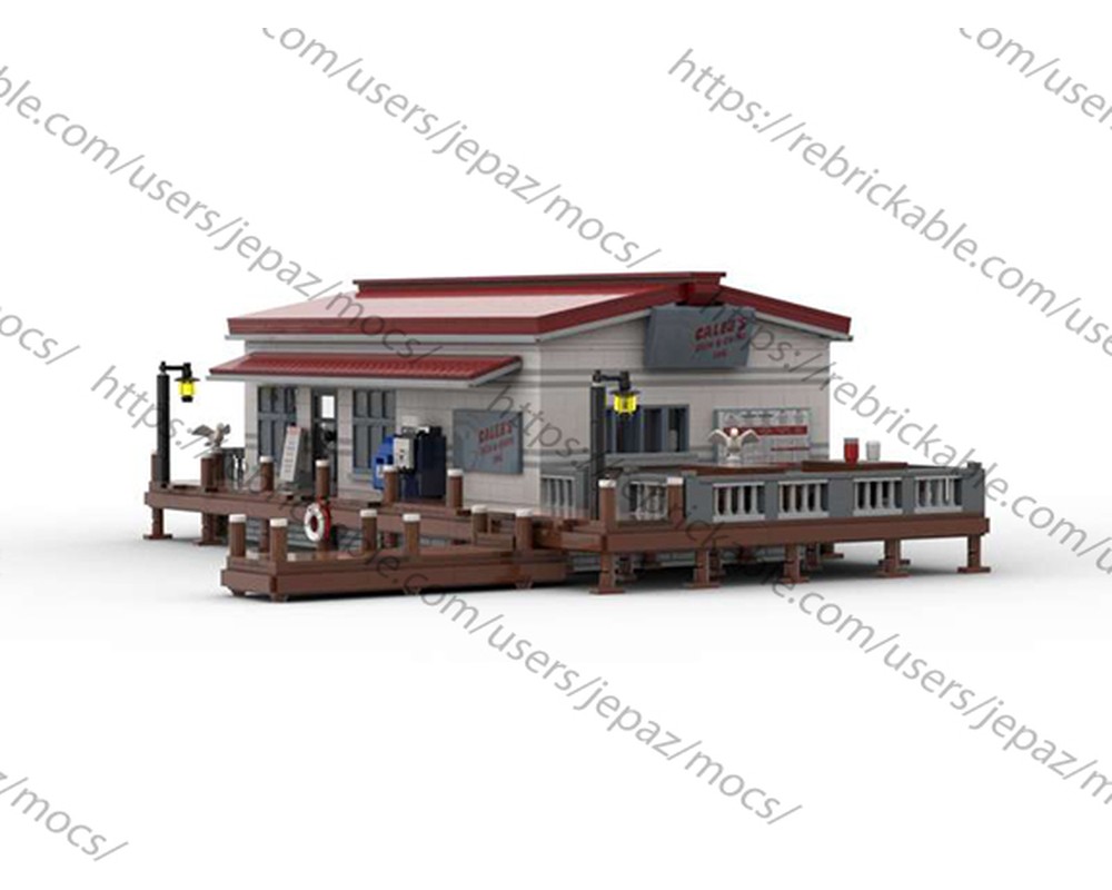 LEGO MOC Fish and Chips MOC by jepaz | Rebrickable - Build with LEGO