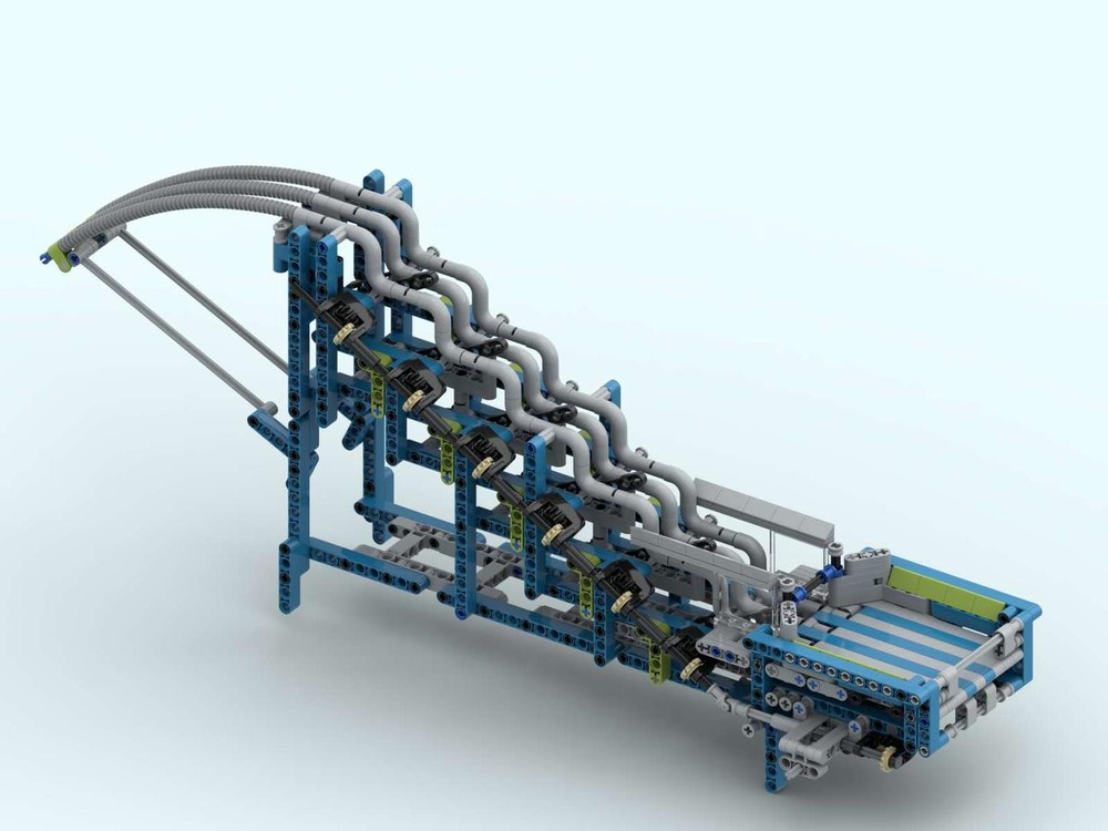 LEGO MOC Macaroni Stair Lego GBC Module by jjsherm2 | Rebrickable ...