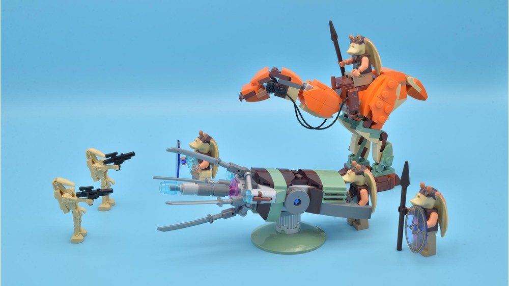 LEGO MOC Gungan Battle Pack by bigcheez21 | Rebrickable - Build with LEGO