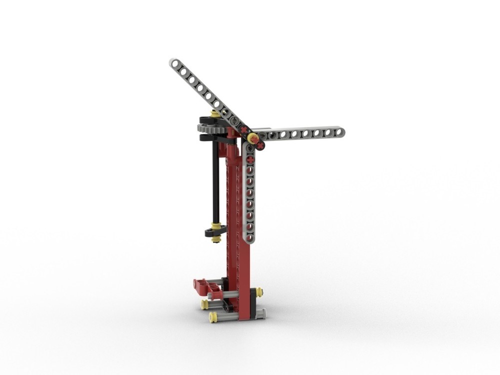 LEGO MOC Lego Technic for kids - Worm gear design - Windmill by hlw ...