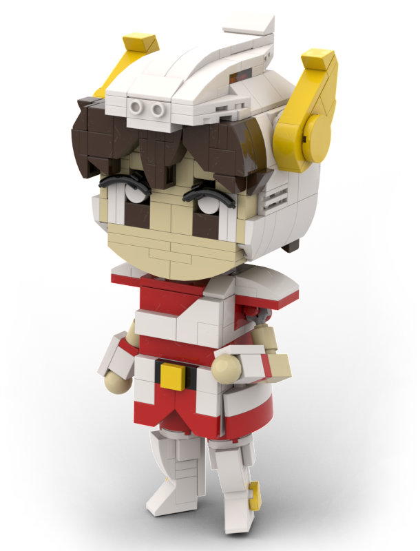 LEGO MOC Chibi Pegasus Seiya by StateAlchemist | Rebrickable - Build ...