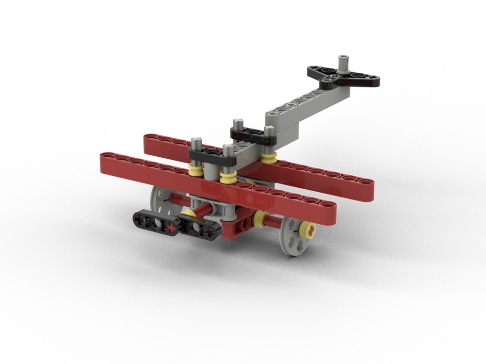 Lego Moc Worm Gear Design Plane By Hlw Rebrickable Build With Lego