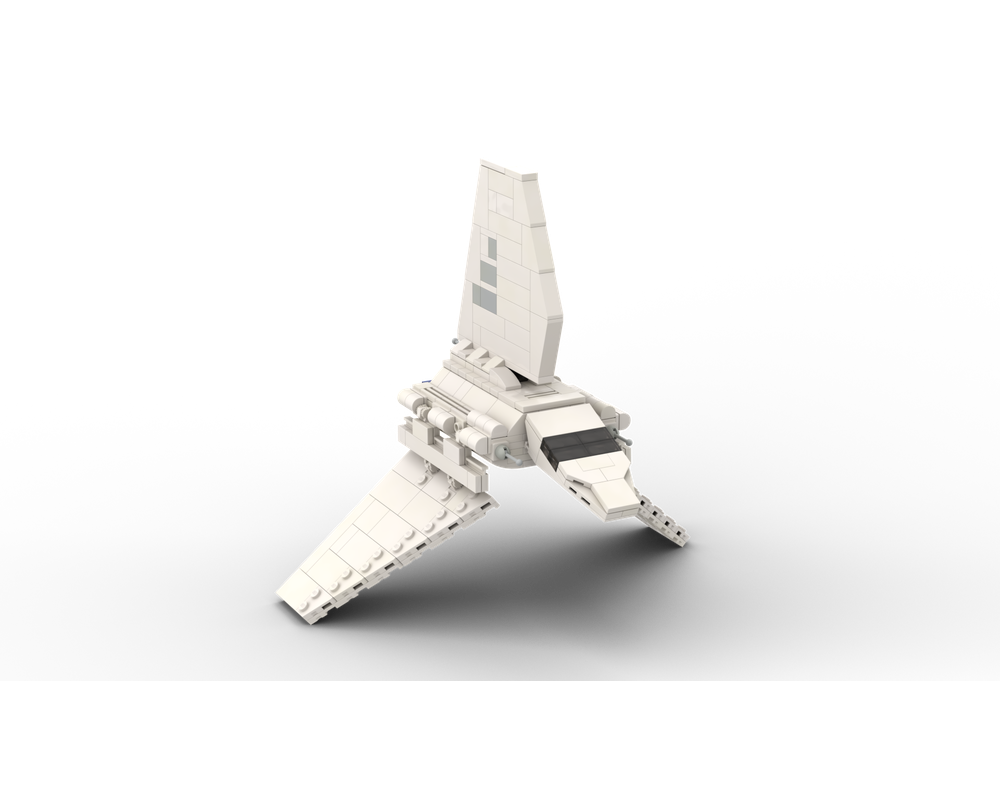 LEGO MOC Imperial shuttle by Tilo2808 | Rebrickable - Build with LEGO
