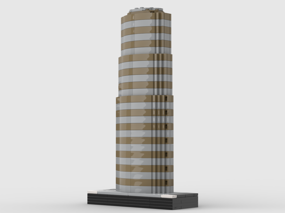 LEGO MOC Lipstick Building at 1/650th Scale by FunnyTacoBunny ...