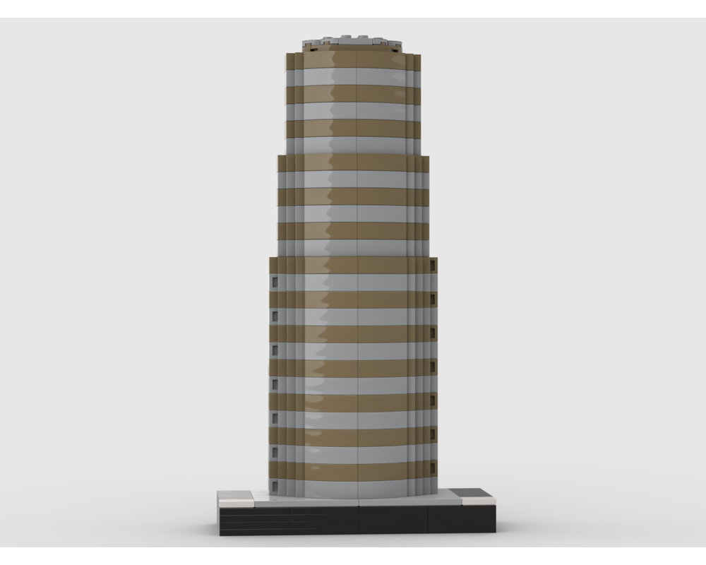 LEGO MOC Lipstick Building at 1/650th Scale by FunnyTacoBunny ...