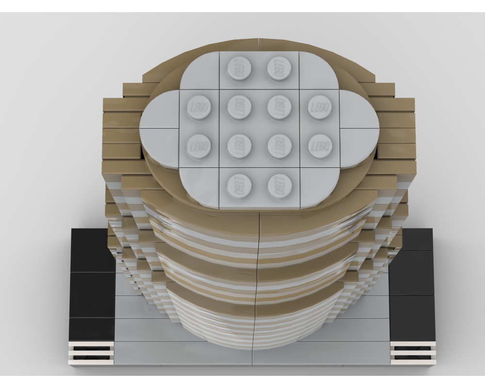LEGO MOC Lipstick Building at 1/650th Scale by FunnyTacoBunny ...
