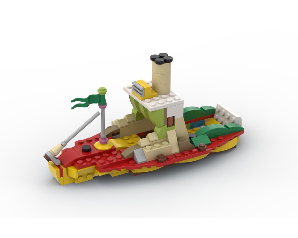LEGO MOC 40411 Creative Car Ferry by Nequmodiva | Rebrickable - Build ...