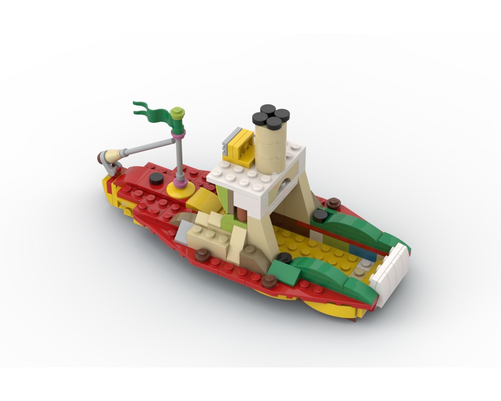 LEGO MOC 40411 Creative Car Ferry by Nequmodiva | Rebrickable - Build ...