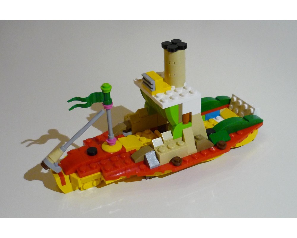 LEGO MOC 40411 Creative Car Ferry by Nequmodiva | Rebrickable - Build ...