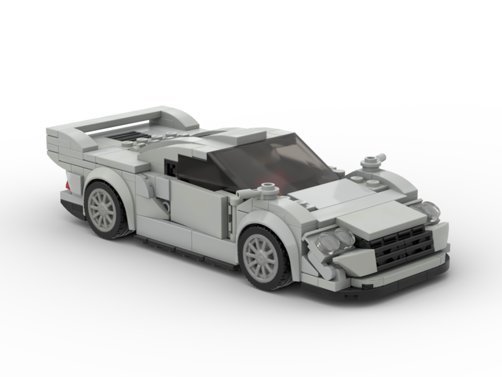 LEGO MOC Mercedes Benz CLK GTR v2 by TheBoostedBrick | Rebrickable ...