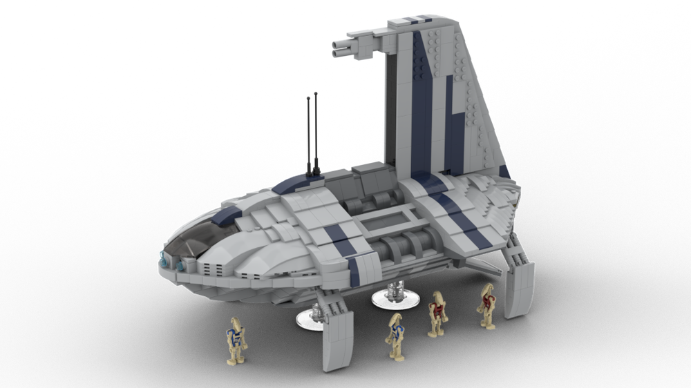 LEGO MOC Separatist Transport Shuttle by RendiliBricks | Rebrickable ...