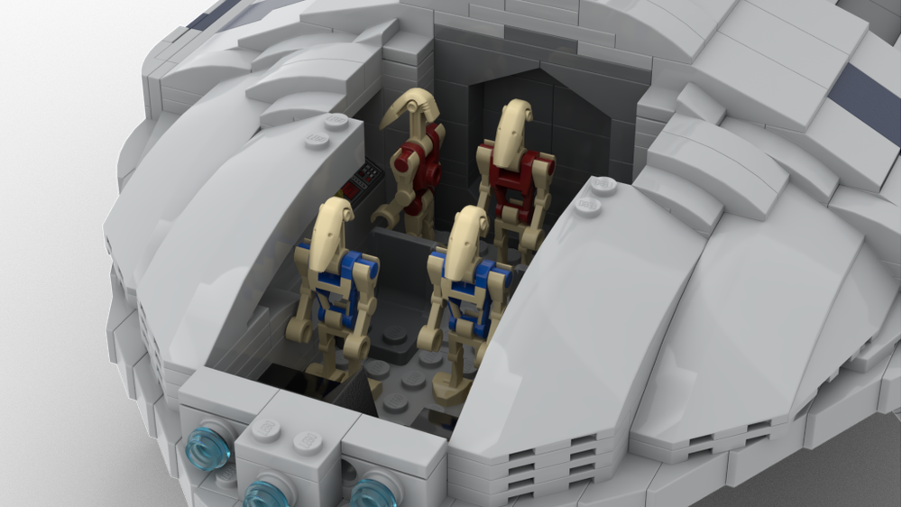 LEGO MOC Separatist Transport Shuttle by RendiliBricks | Rebrickable ...