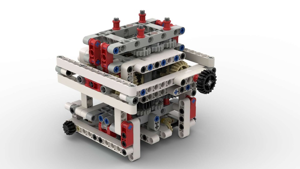 Lego Moc 3 Speed Automatic Gearbox By Technicbrickpower Rebrickable