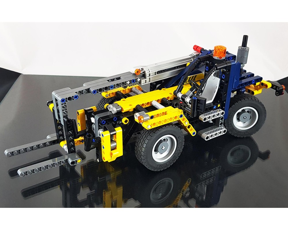 LEGO MOC 42079 C model - Telehandler forklift by Dyens Creations ...